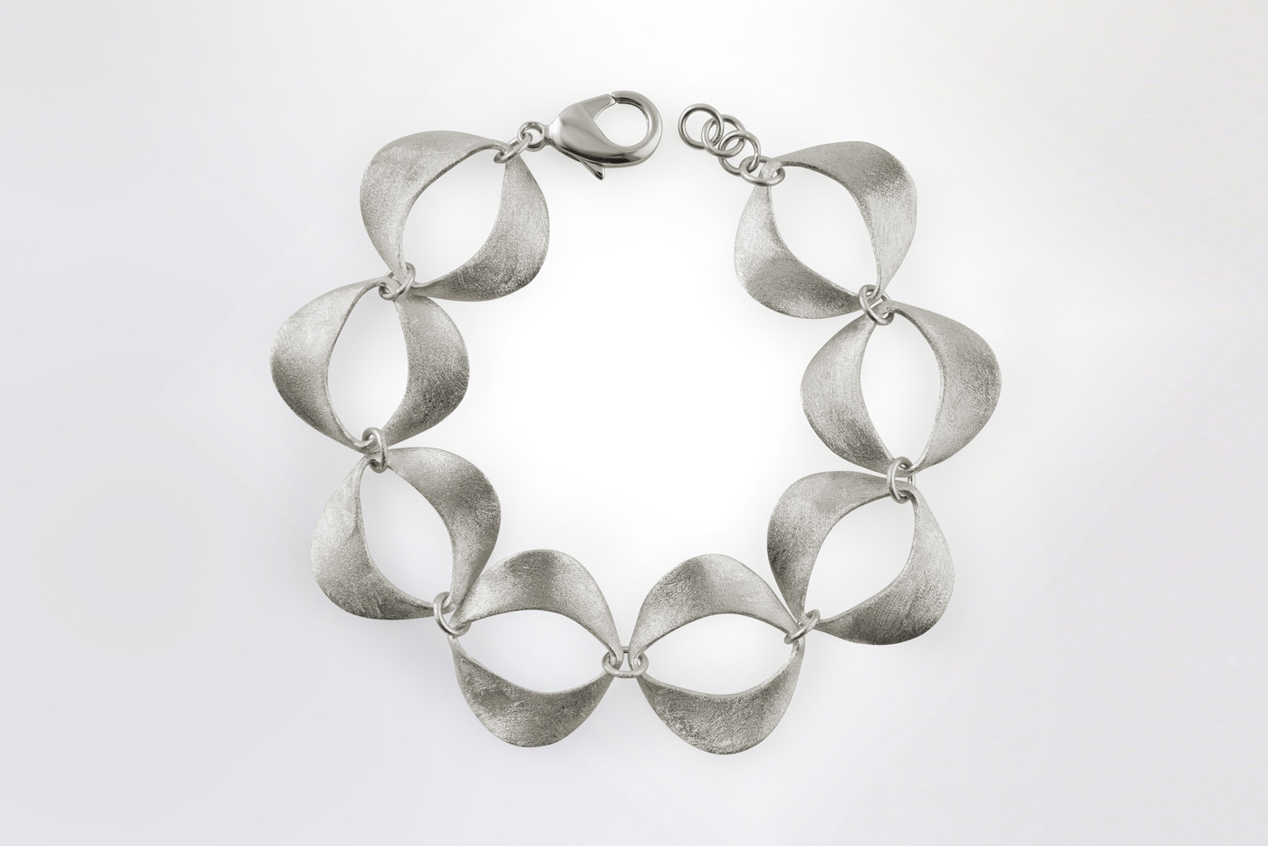 Armband Barca rhodiniert - Claris Schmuckdesign I Vienna Jewelry Art by ...